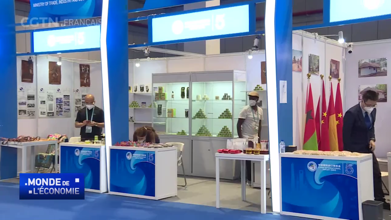 La CIIE 2022 propose des stands gratuits pour accompagner les pays les moins développés - CGTN