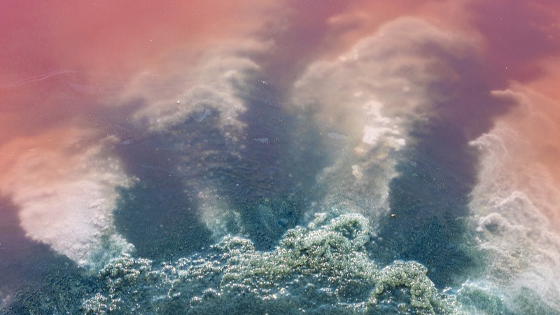 Shanxi : le froid continue et le lac salé de Yuncheng présente à ...