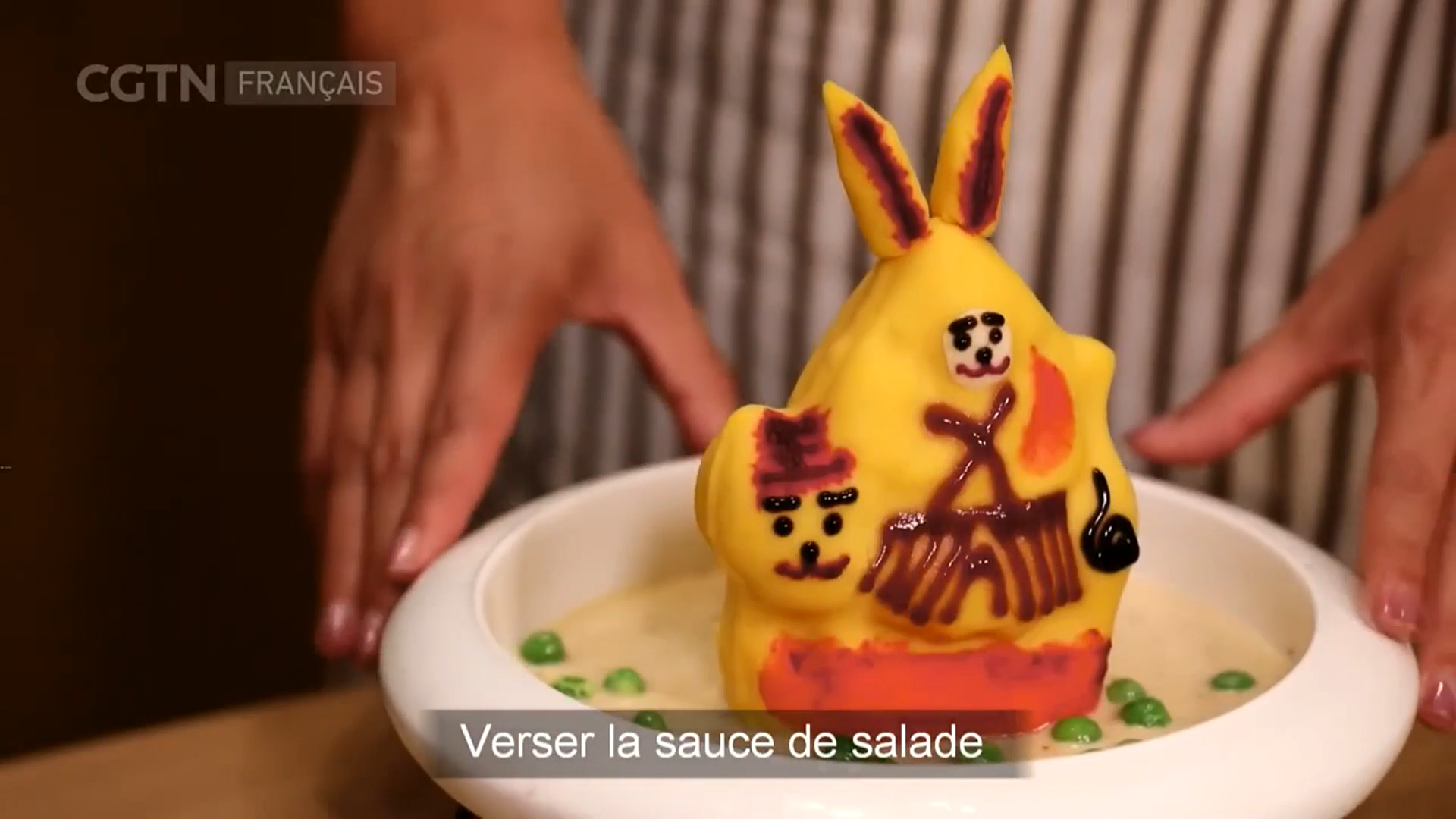Année du Lapin 2023 : Tu'er Ye en purée de pomme de terre - CGTN
