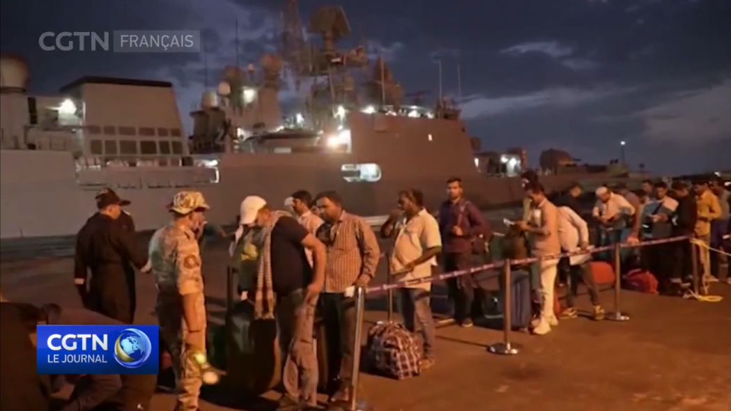 Affrontements au Soudan : l'évacuation de ressortissants étrangers se poursuit - CGTN