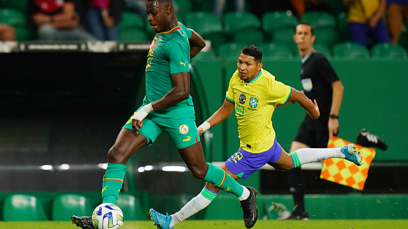 Match amical international de football : le Sénégal renverse le Brésil ...