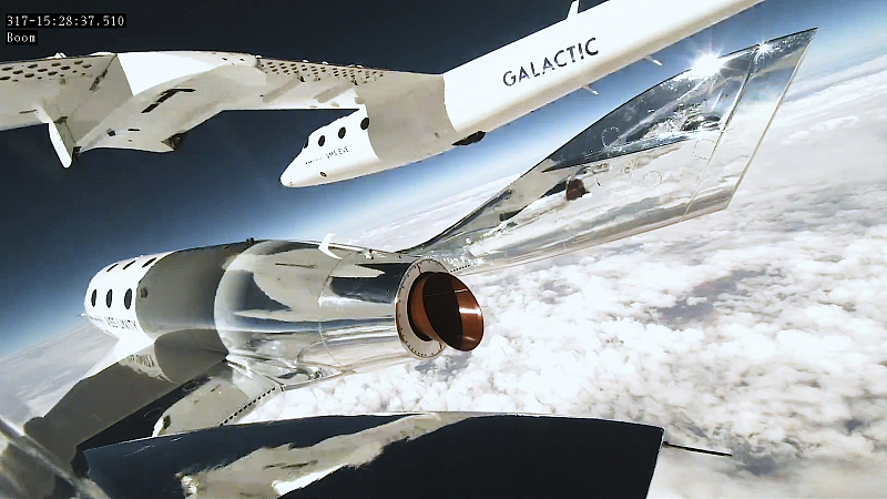 Virgin Galactic effectue son premier vol spatial commercial - CGTN