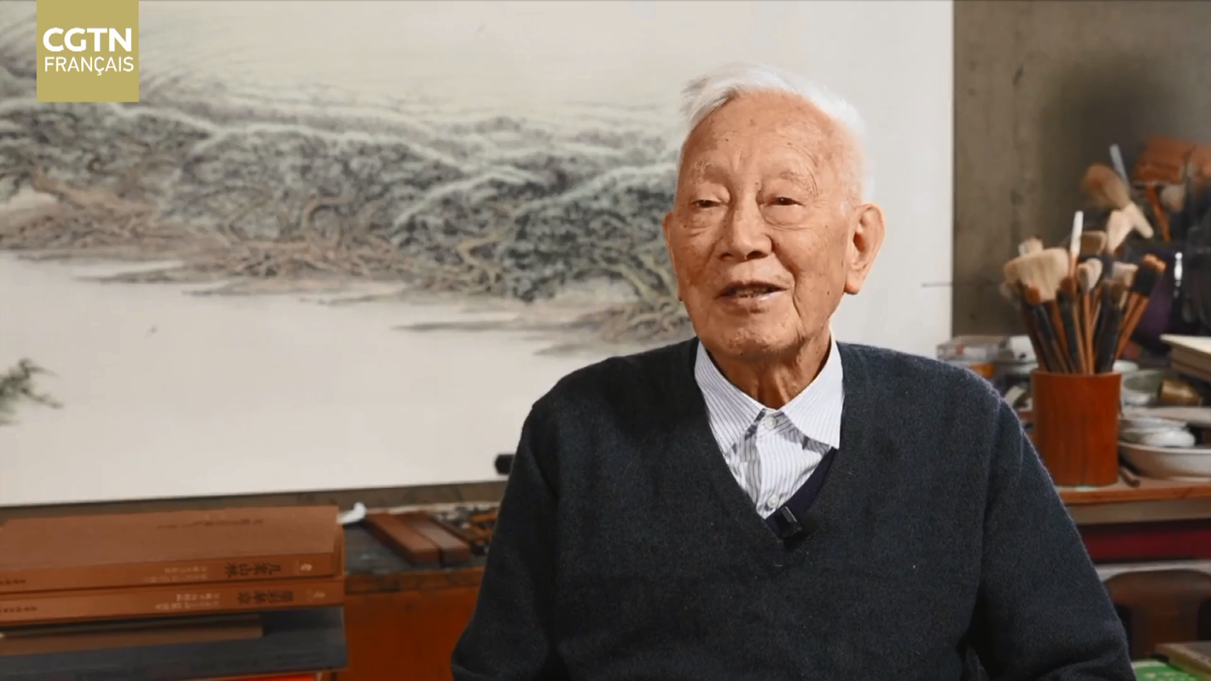 Documentaire sur le peintre chinois Chen Jinzhang - CGTN