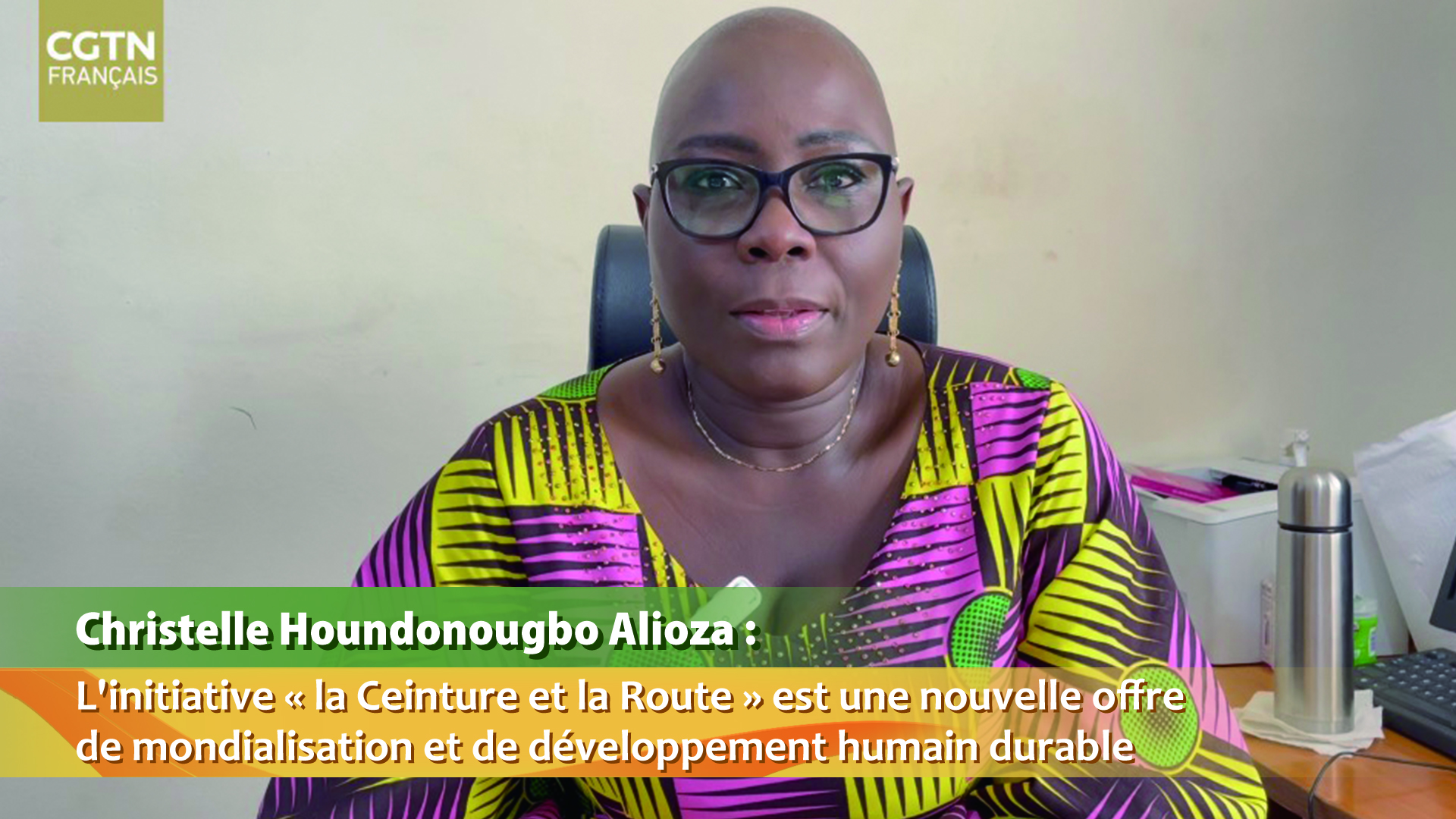 Christelle Houndonougbo Alioza : L'initiative « la Ceinture et la Route ...