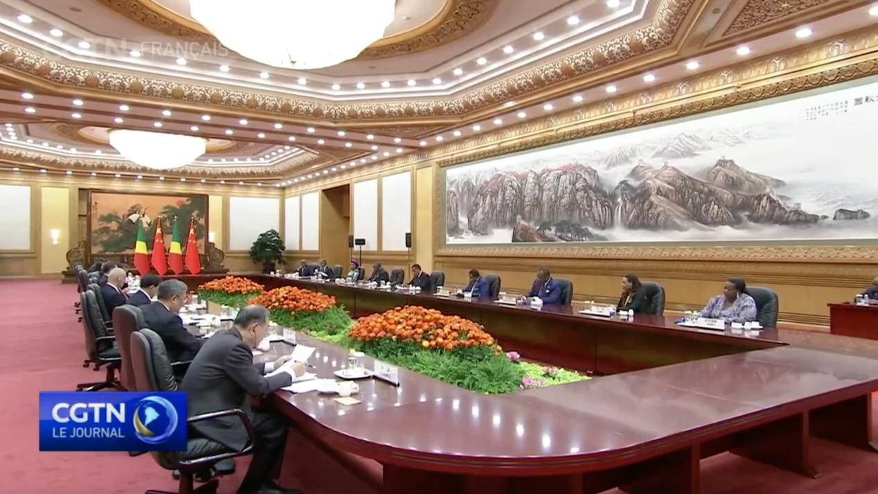 Le président chinois Xi Jinping a rencontré les dirigeants mondiaux qui ont participé au ...