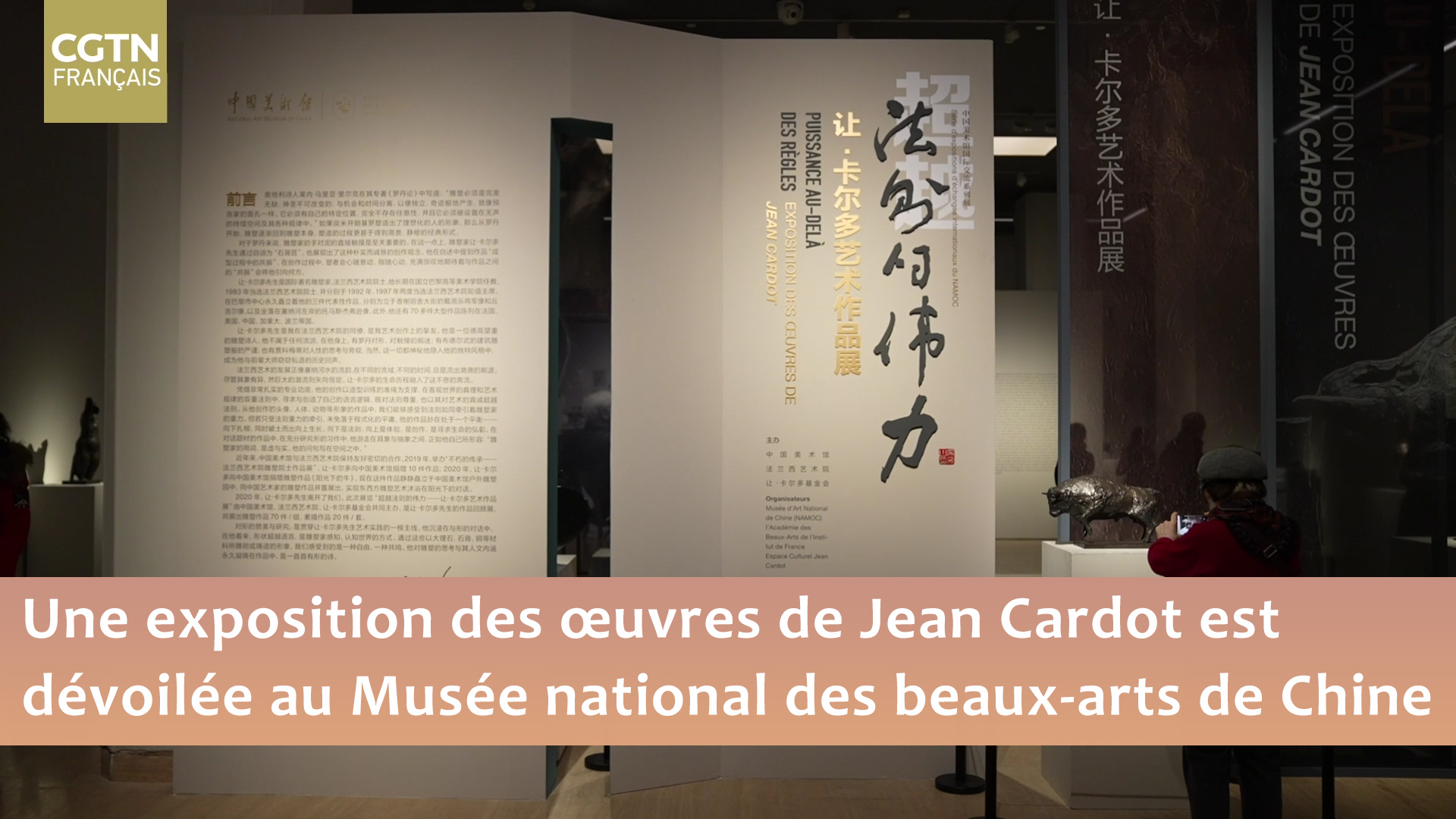 Une exposition des œuvres de Jean Cardot est dévoilée au Musée national ...