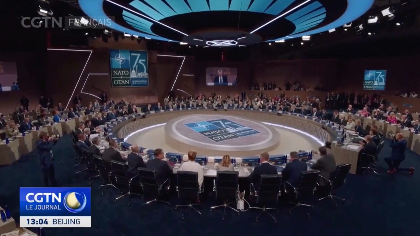 Le sommet de l'OTAN de trois jours s'achève à Washington - CGTN