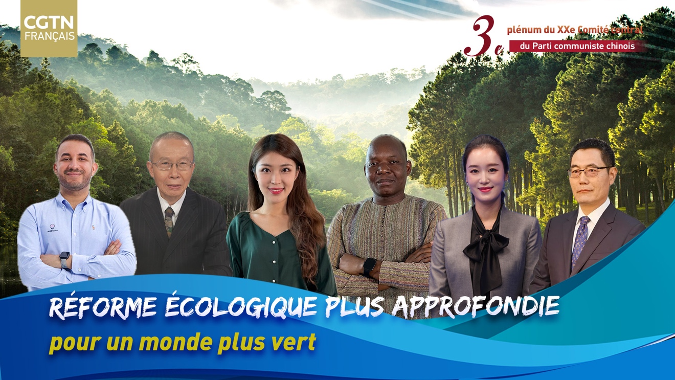 Table ronde : « Réforme écologique plus approfondie pour un monde plus vert » - CGTN