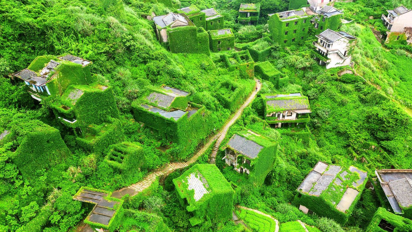 Zhoushan : village inhabité sur l'île de Shengshan - CGTN