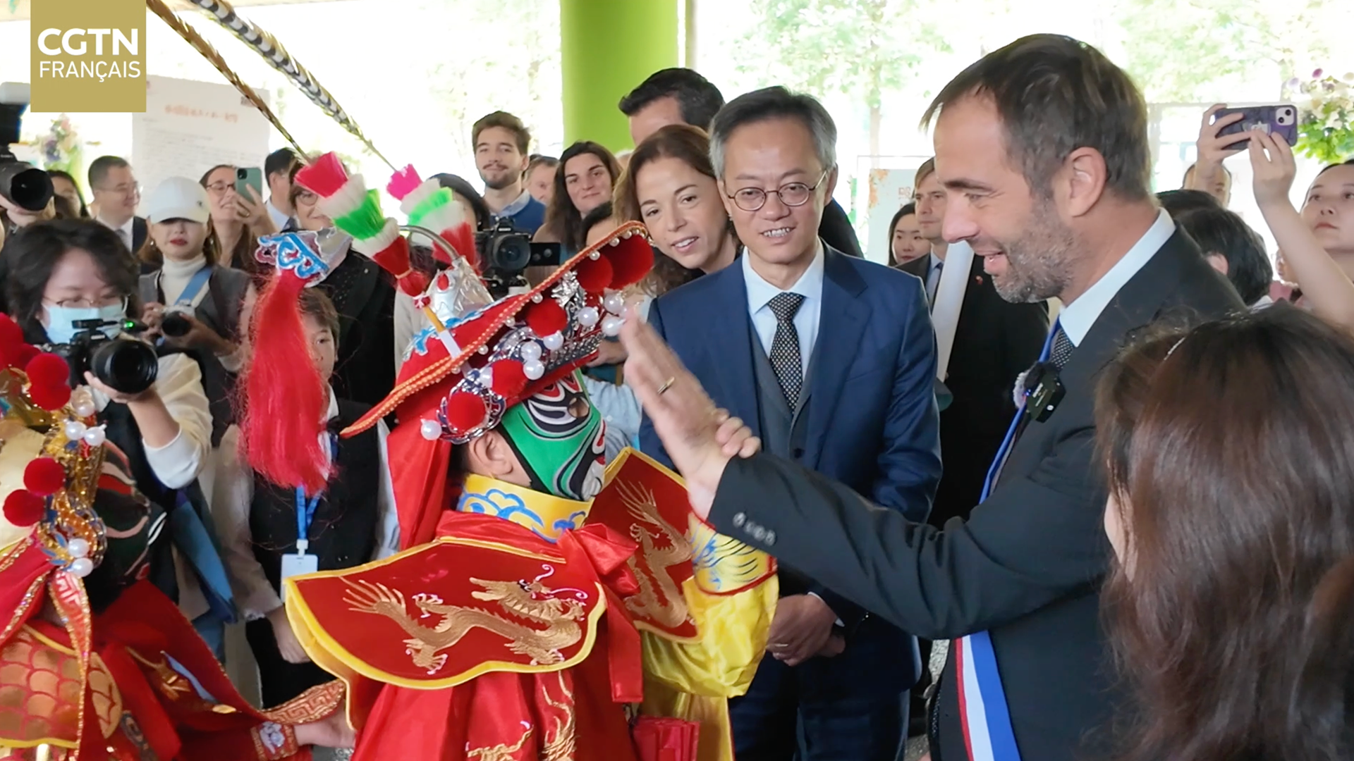 Visite du maire de Montpellier à Chengdu - CGTN