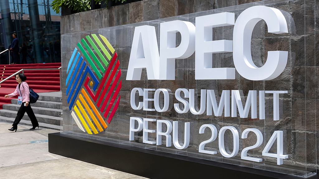 Les discussions du Sommet des chefs d'entreprise de l'APEC portent sur ...