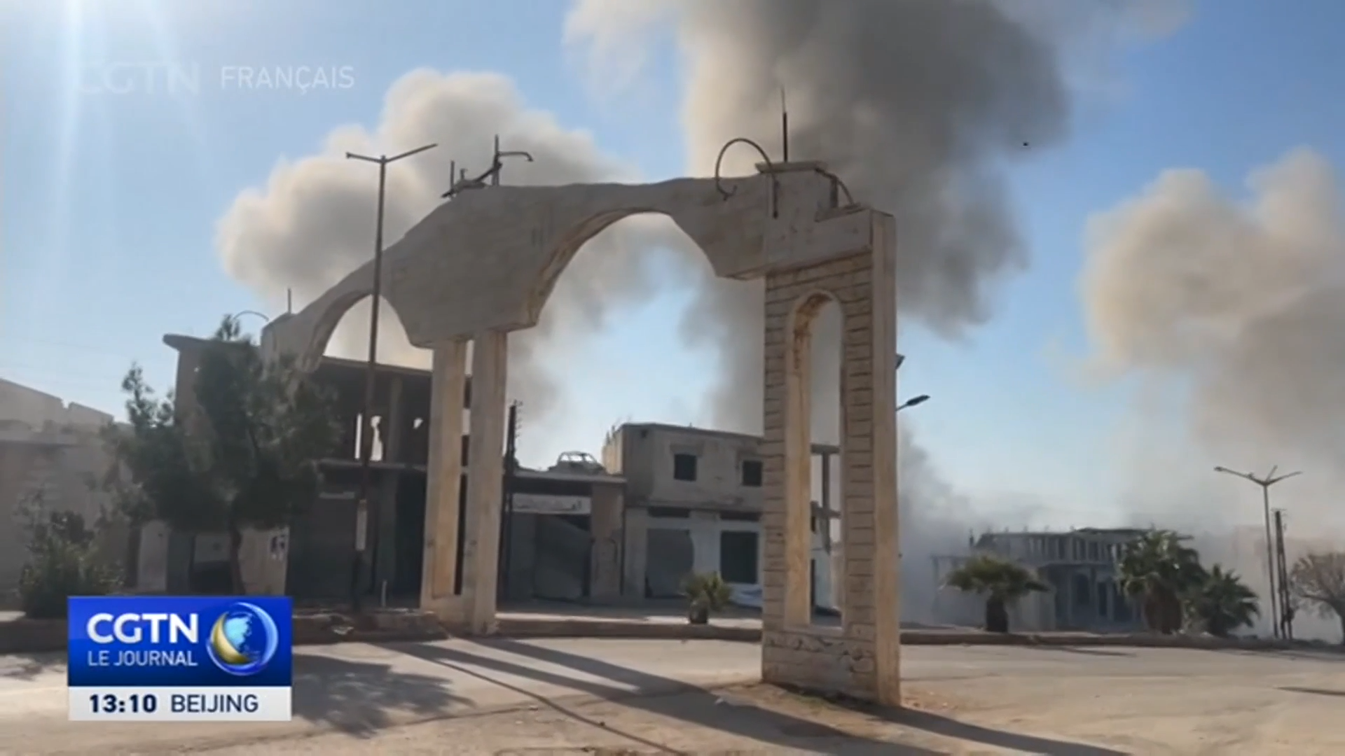 Renforts de l'armée syrienne à Hama et progression des rebelles dans le ...