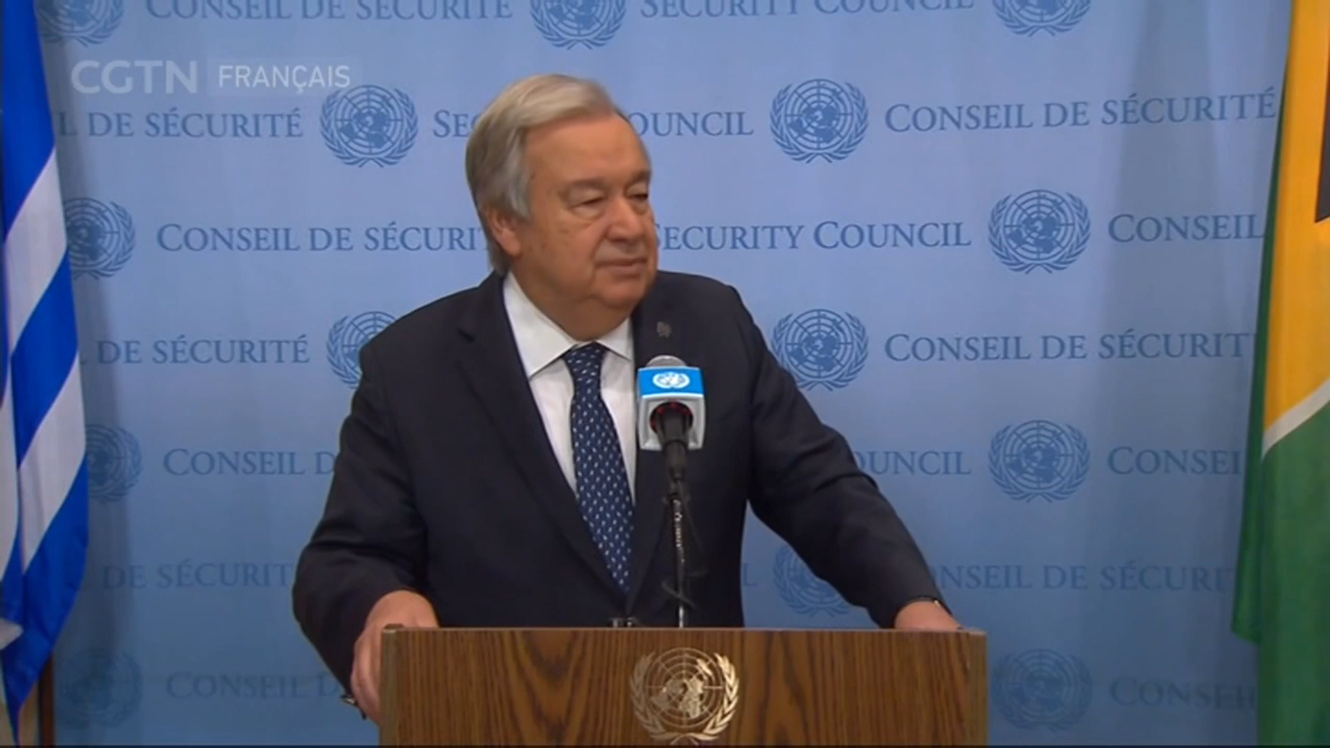 Le chef de l'ONU exhorte la communauté internationale à maintenir la solution à deux États - CGTN